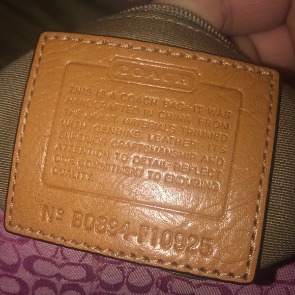 Coach | Bags | Authentic Coach Shoulder Purse Nob894f0925 | Poshmark